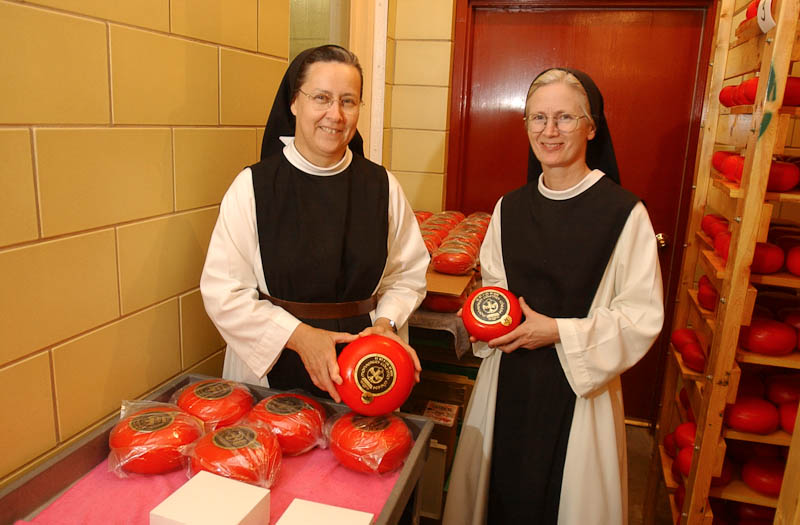 Our Lady of the Angels Monastery | The Cheese-making Process
